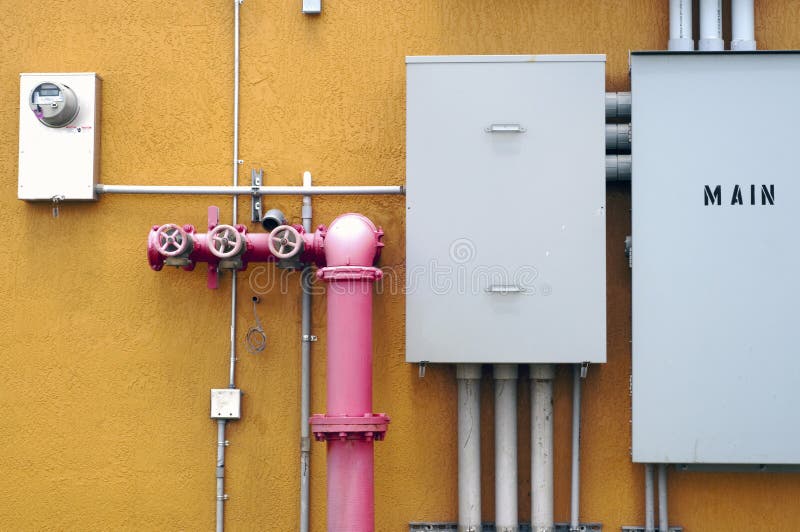 Electrical Connection Panel Stock Image - Image of panel, supply: 14424917