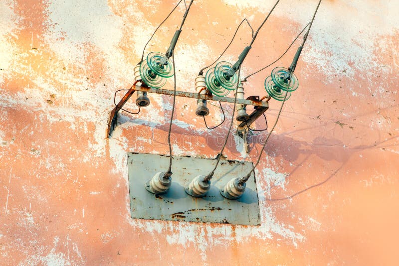 Electrical connections stock image. Image of line, engineering - 204969835