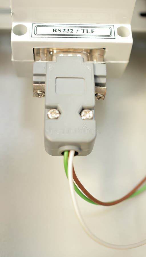 Electrical Connector is Connected To the Commutators Stock Photo ...