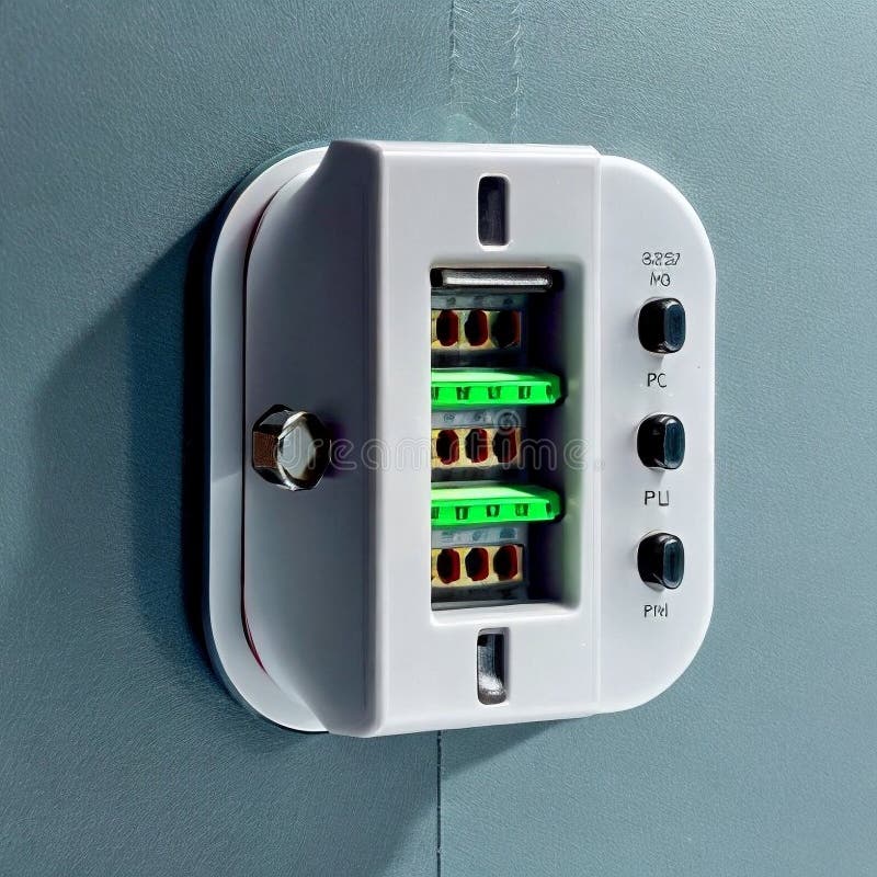 Electrical Contact, Plug, and Relay Stock Image Stock Illustration ...