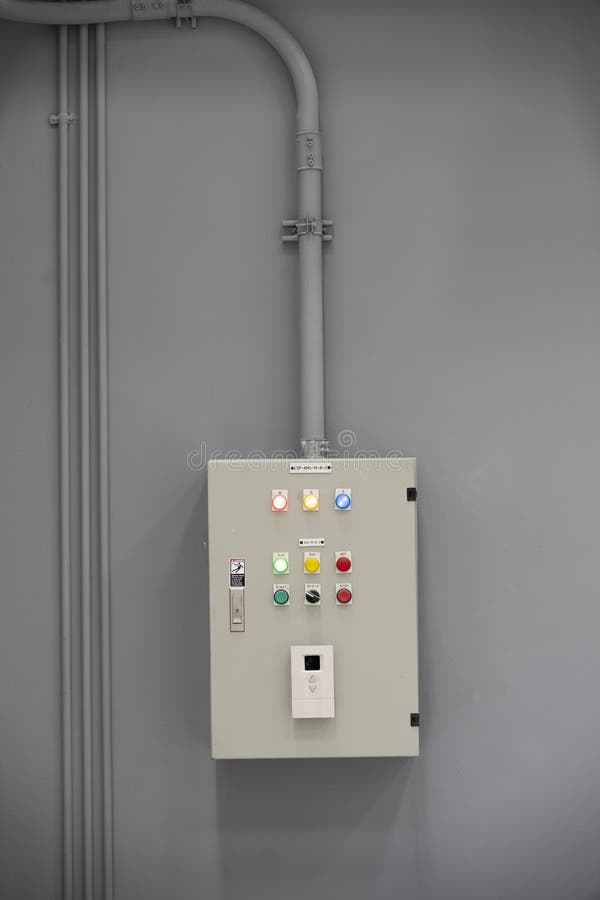 Electrical Control Cabinet at Cremation Furnace with with Electric ...