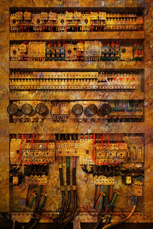 Electrical control panel stock image. Image of electronics - 29731145