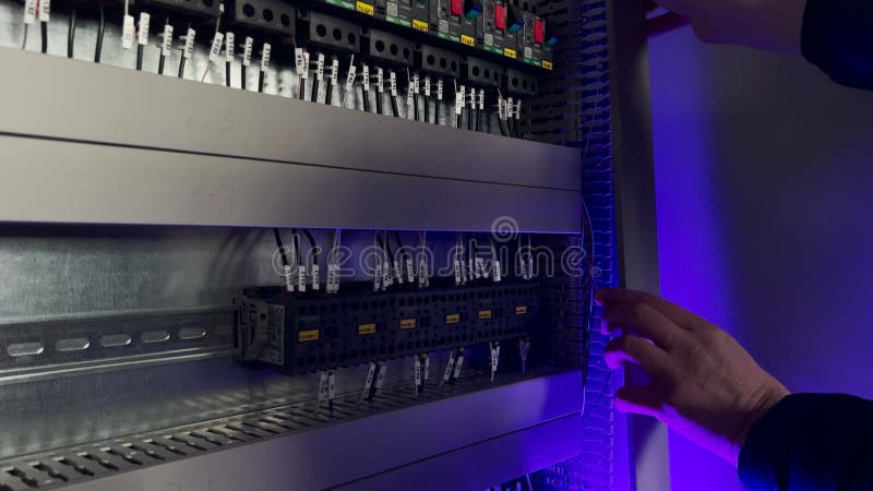 Electrical Panels in Industry Stock Video - Video of panels ...
