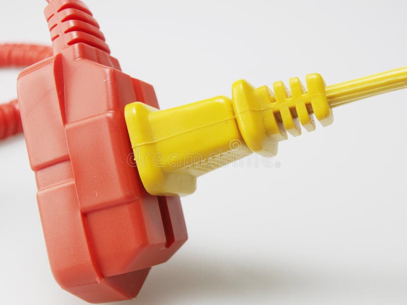 Electrical Cord Lock Out Tag Stock Photo - Image of cord, electrical ...