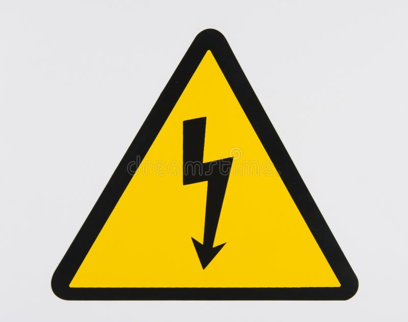 Electrical danger stock photo. Image of sign, work, security - 1683386