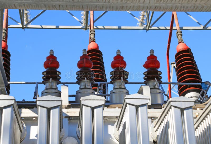 Electrical Devices in a Power Station Stock Photo - Image of energy ...
