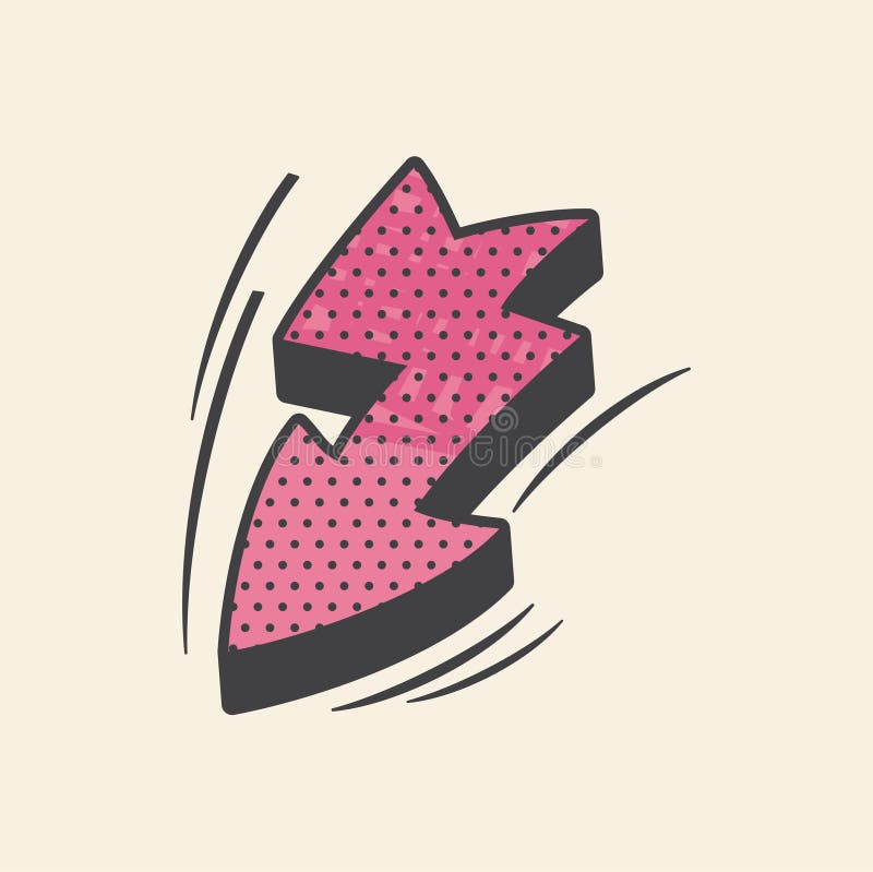 Lightning Strike Comics Stock Illustrations – 35 Lightning Strike ...