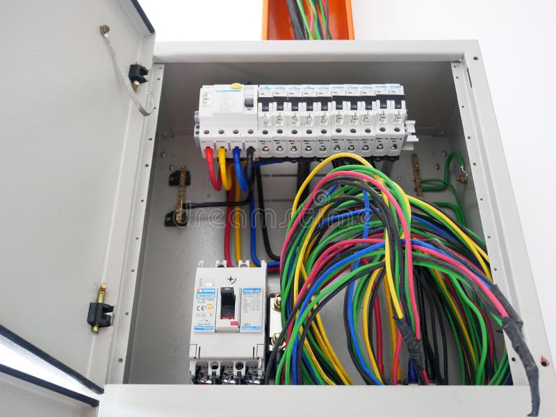 Electrical Distribution Board and it`s Component in the Installation ...