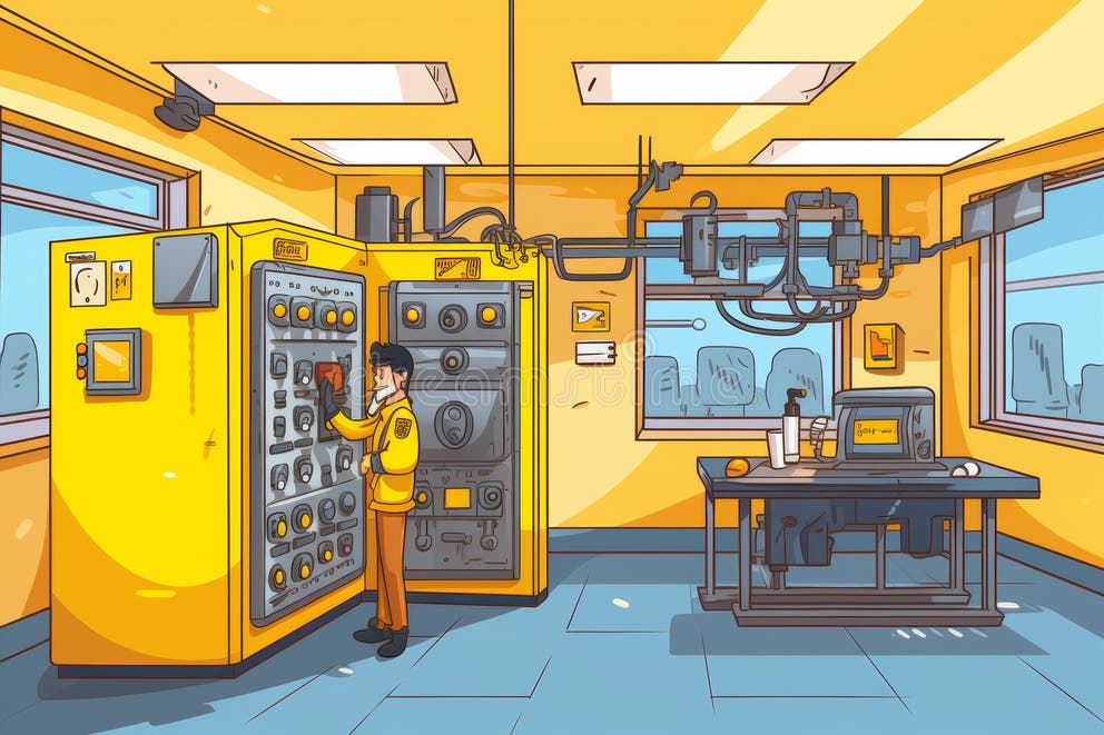 Electrical Distribution Schematic Featuring Main, Transformer ...