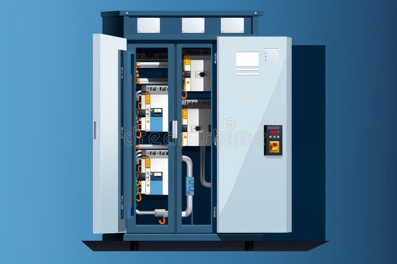 Electrical Distribution Schematic Main Transformer Switchboard Labels ...