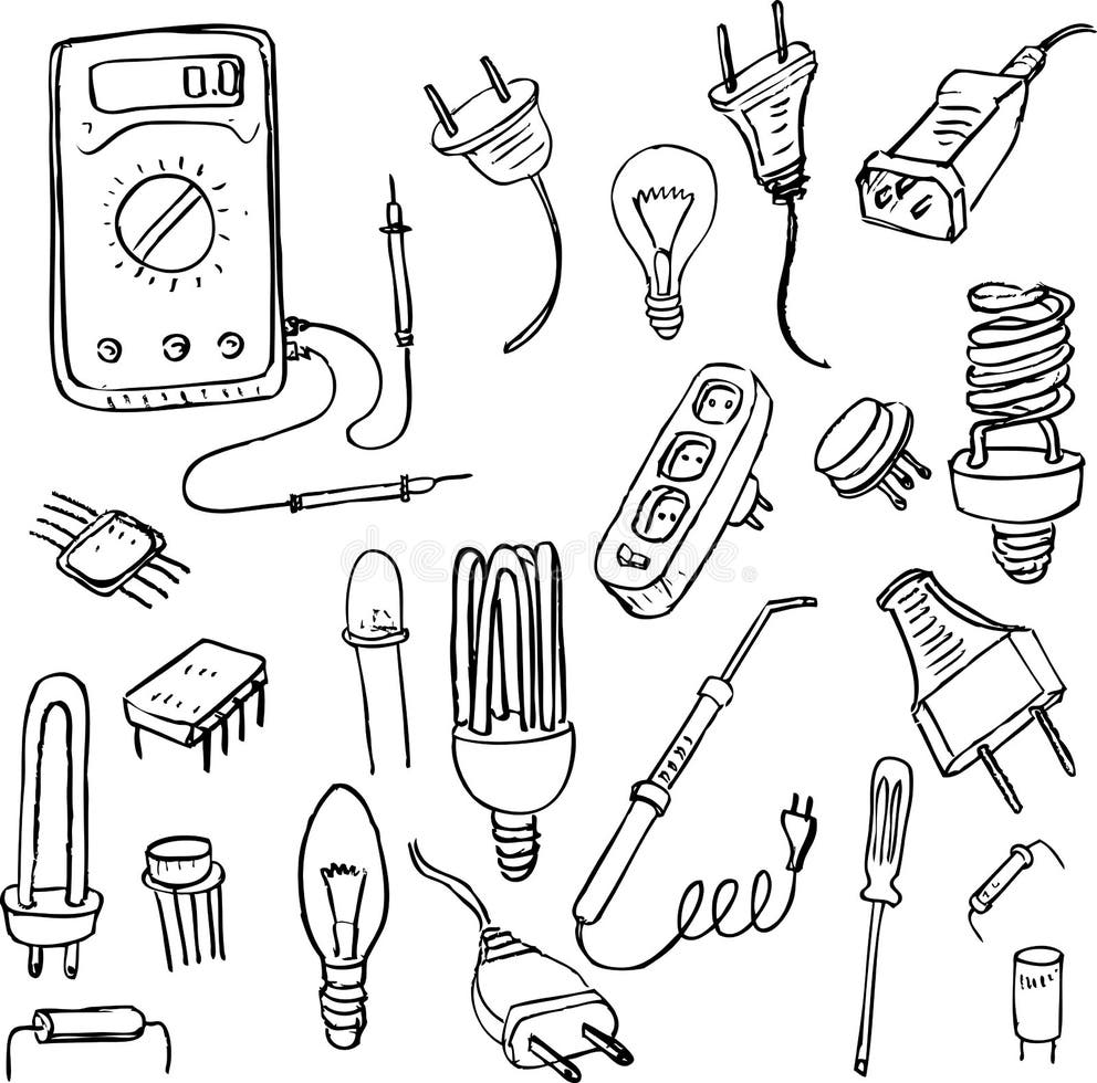 Multimeter Drawing Stock Illustrations – 316 Multimeter Drawing Stock ...
