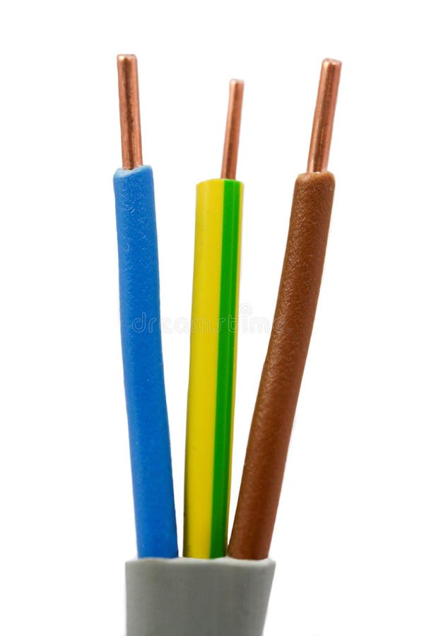 Electrical Electric Cable Wires Stock Photo - Image of electricity ...
