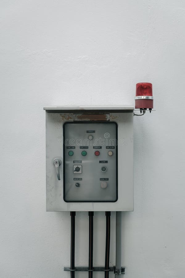 Electrical stock image. Image of alarm, power, cement - 116688827