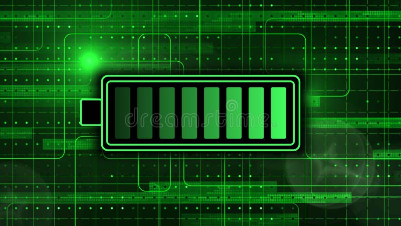 Electrical Energy and Power Supply Source Concept - Accumulator Battery ...