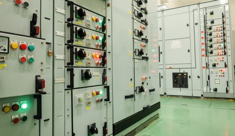Cubicles electrical panel stock image. Image of industrial - 11277119
