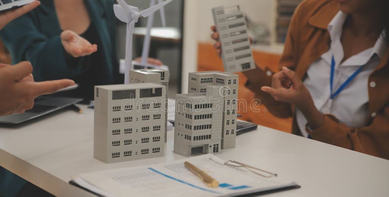 Electrical Engineer with Businessman Discussing New Project ...