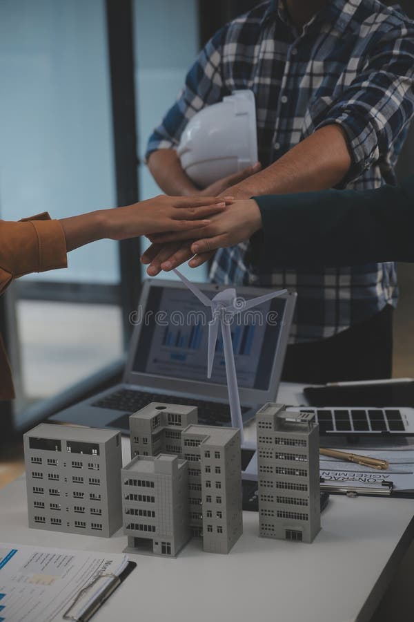 Electrical Engineer with Businessman Discussing New Project ...