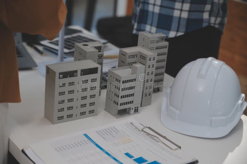 Electrical Engineer with Businessman Discussing New Project ...