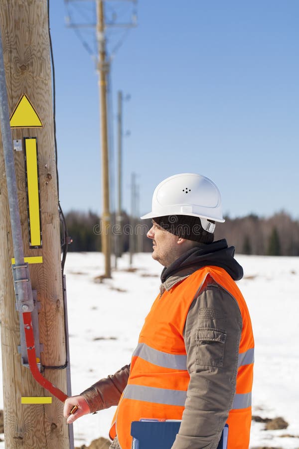 Electrical engineer stock image. Image of building, clothing - 30042349