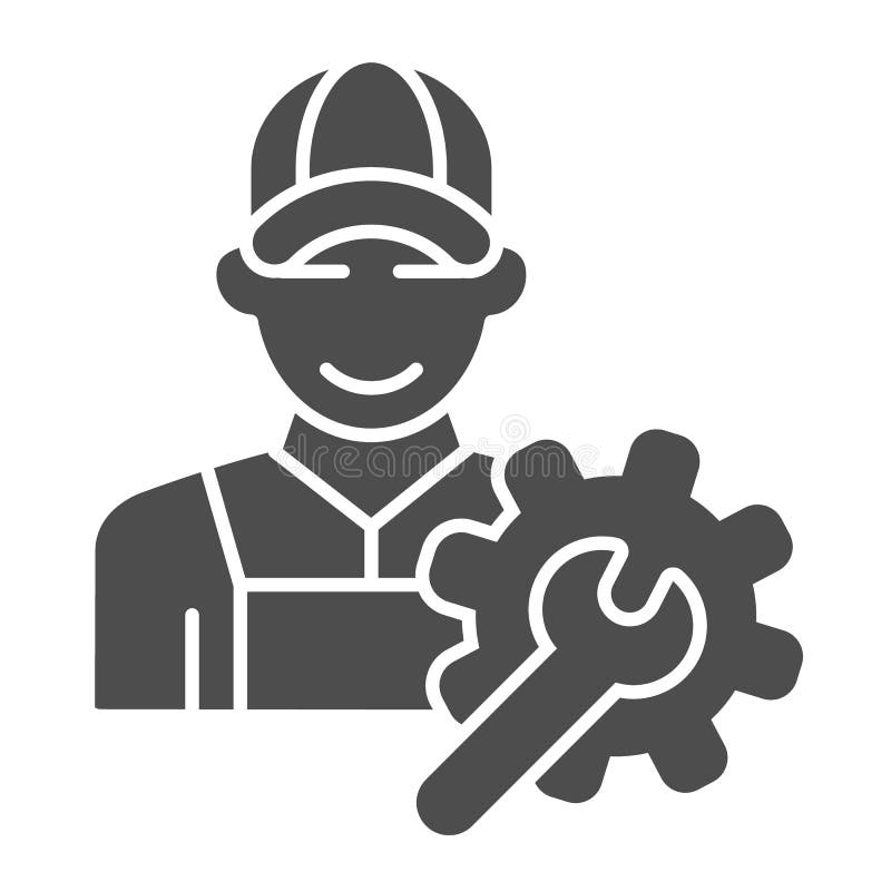 Electrical Engineer Flat Icon. Worker Man Color Icons in Trendy Flat ...