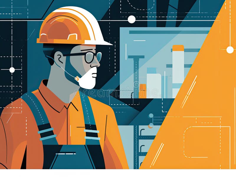 Electrical Engineer Working on a Renewable Energy Project, Solar Panel ...