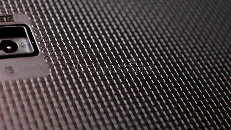 Empty Socket on the Rear Panel TV. Stock Footage - Video of panel ...