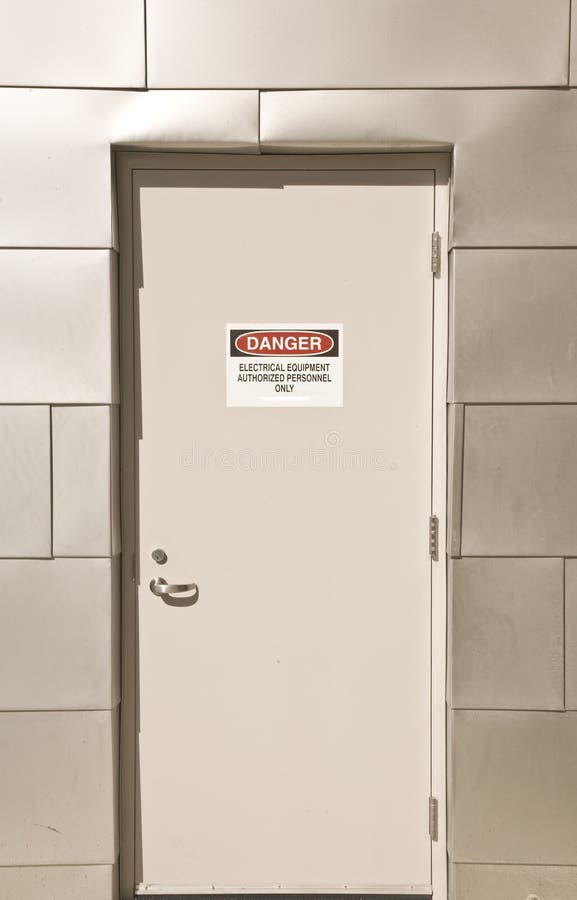 Electrical Equipment Door stock photo. Image of safety - 7186476