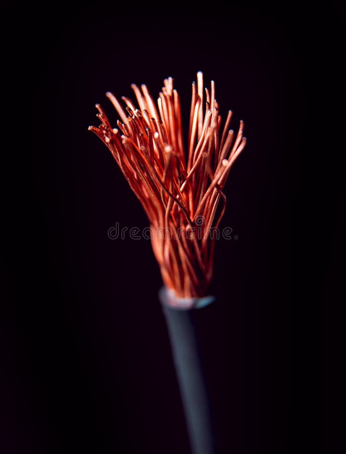 Electrical Equipment. Electricity Cable. Background and Texture. Stock ...