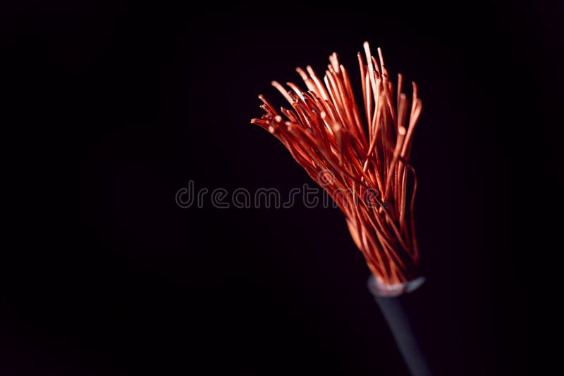 Electrical Equipment. Electricity Cable. Background and Texture. Stock ...