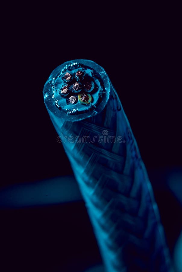 Electrical Equipment. Electricity Cable. Background and Texture. Stock ...