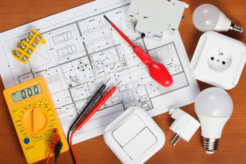 Electrical equipment stock image. Image of wiring, wire - 65924803