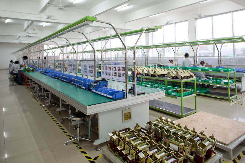 Electrical factory stock photo. Image of global, hardhat - 17877718