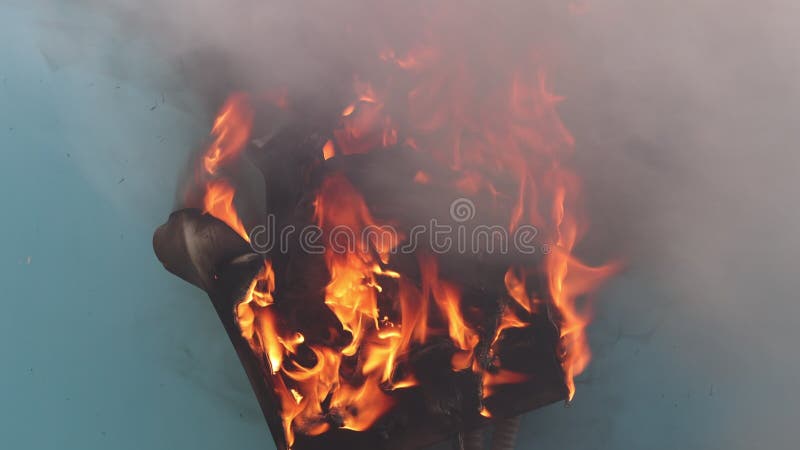 Electrical Fire Due To Short Circuit in Electrical Wiring of ...