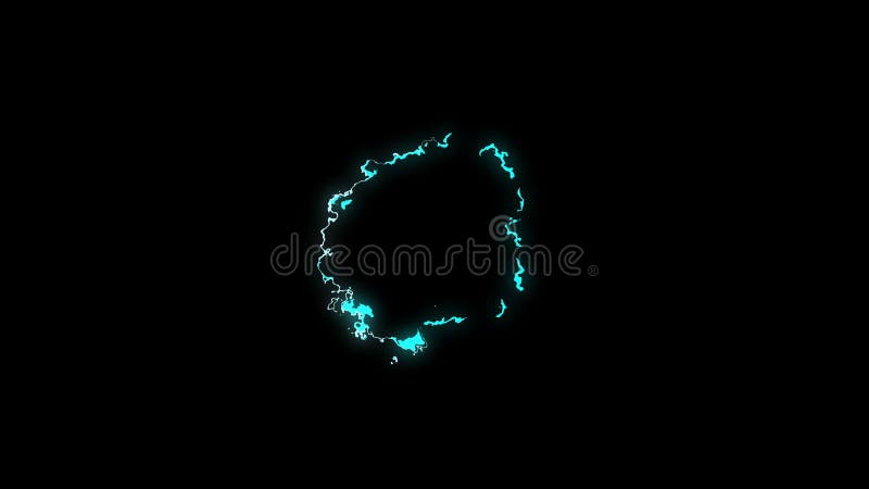 Electrical Flash Hand-drawn Effect. Electric Discharge Animation Stock ...