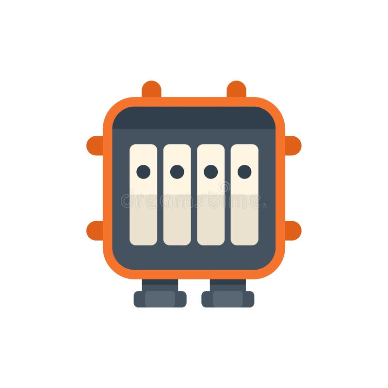 Electrical Fuse Box Protecting Electrical Circuit from Overload Stock ...