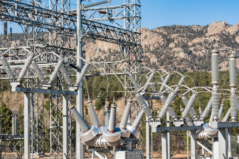 Electrical Generation Station Stock Photo - Image of danger, plant ...