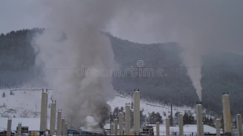 Electrical Grid and Fire at Transformer Station Stock Video - Video of ...