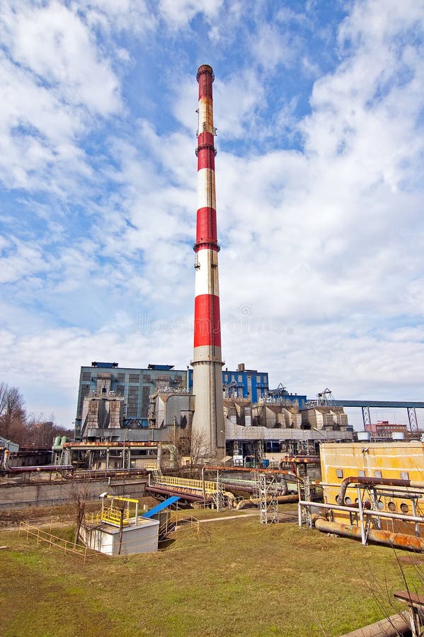 Electrical heating plant stock photo. Image of warming - 24183434