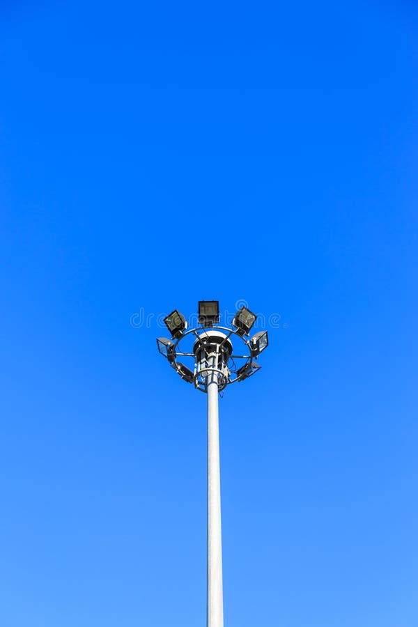 The Electrical Host Stand in the Sunshine Day Stock Photo - Image of ...