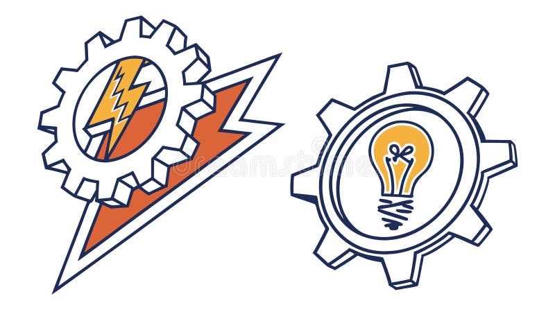 Electrical Innovation, Energy Solutions, Engineering Tech, Vector ...