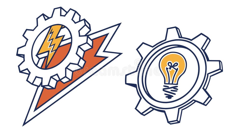 Electrical Innovation, Energy Solutions, Engineering Tech, Vector Design Generative AI Stock ...