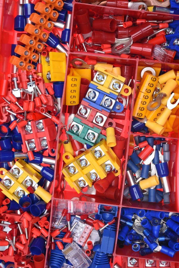 Electrical Installation Accessories Stock Photo - Image of technical ...