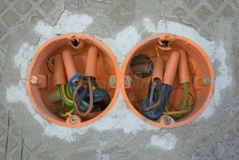 Electrical installation stock image. Image of technology - 62128759