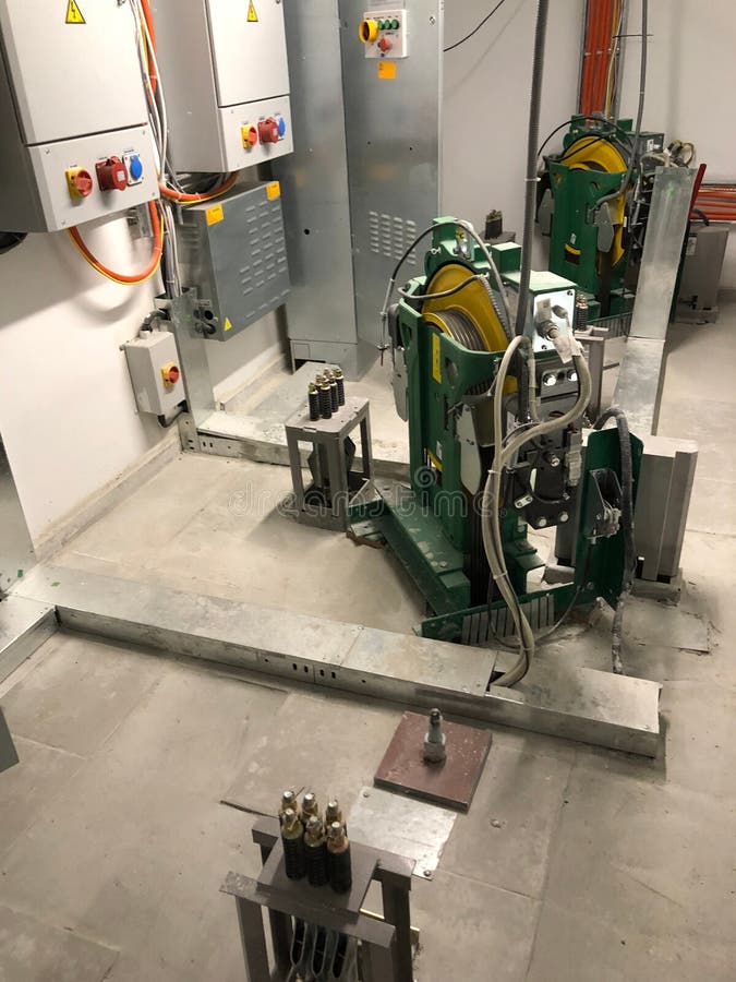 Electrical Installation System Technical Materials Stock Image - Image ...