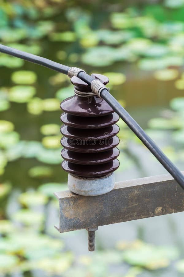 Electrical insulator stock image. Image of network, industrial - 60590017