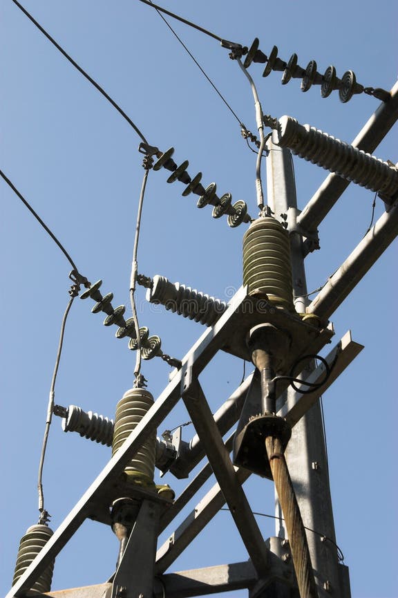 Electrical insulators stock photo. Image of transfer, circuit - 1030814
