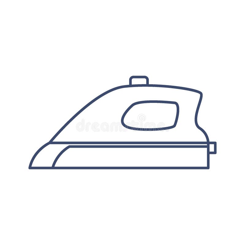 Electrical Iron. Vector Illustration Decorative Design Stock Vector ...