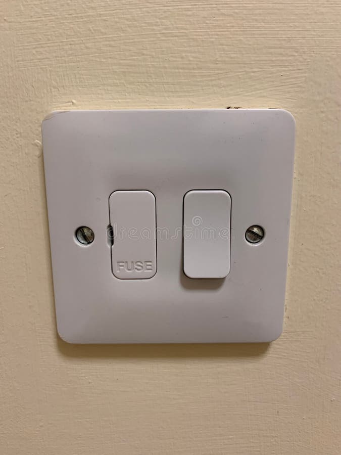 Electrical Isolation Switch with a Built in Fuse Compartment Stock ...