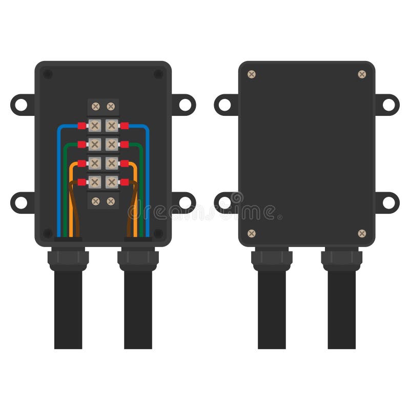 Junction Box Assembly Stock Illustrations – 13 Junction Box Assembly ...