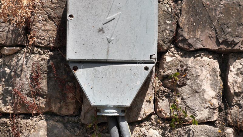 Electrical junction box stock footage. Video of industrial - 346895578